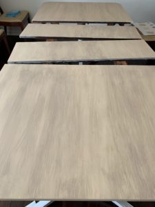 DIY dining table makeover fail - a little kooky