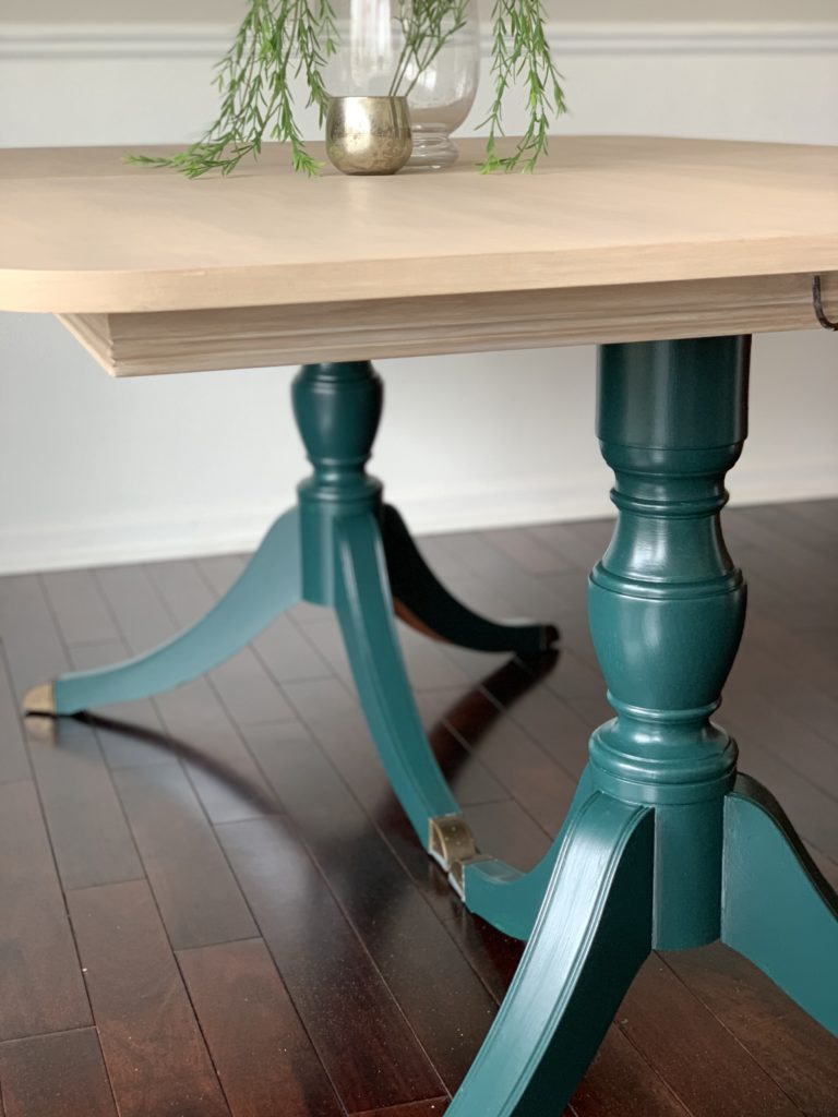 DIY dining table makeover fail - a little kooky